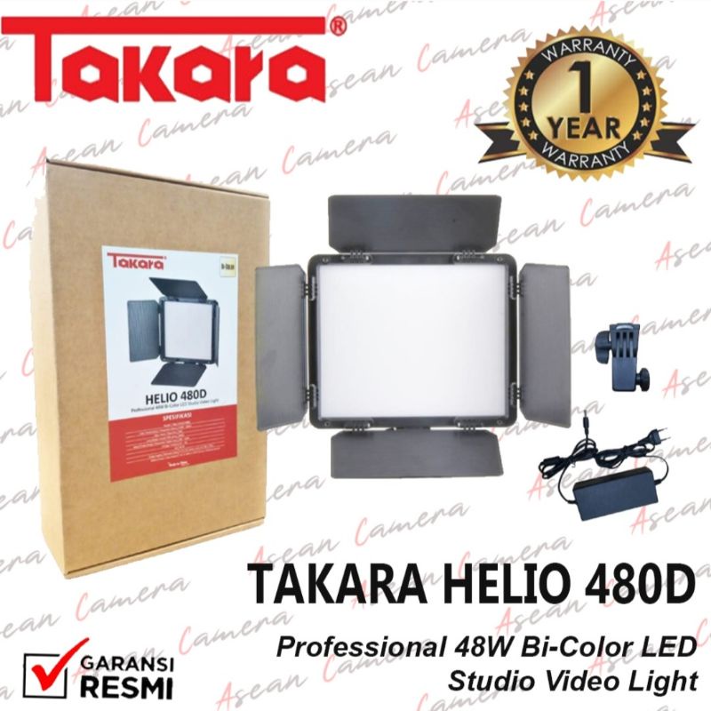Takara Helio 480D Bi Color Lampu Studio Lighting | Lazada Indonesia