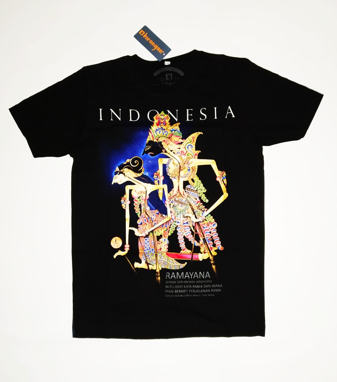 KAOS WAYANG RAMAYANA/KAOS WAYANG KULIT /KAOS BUDAYA | Lazada Indonesia