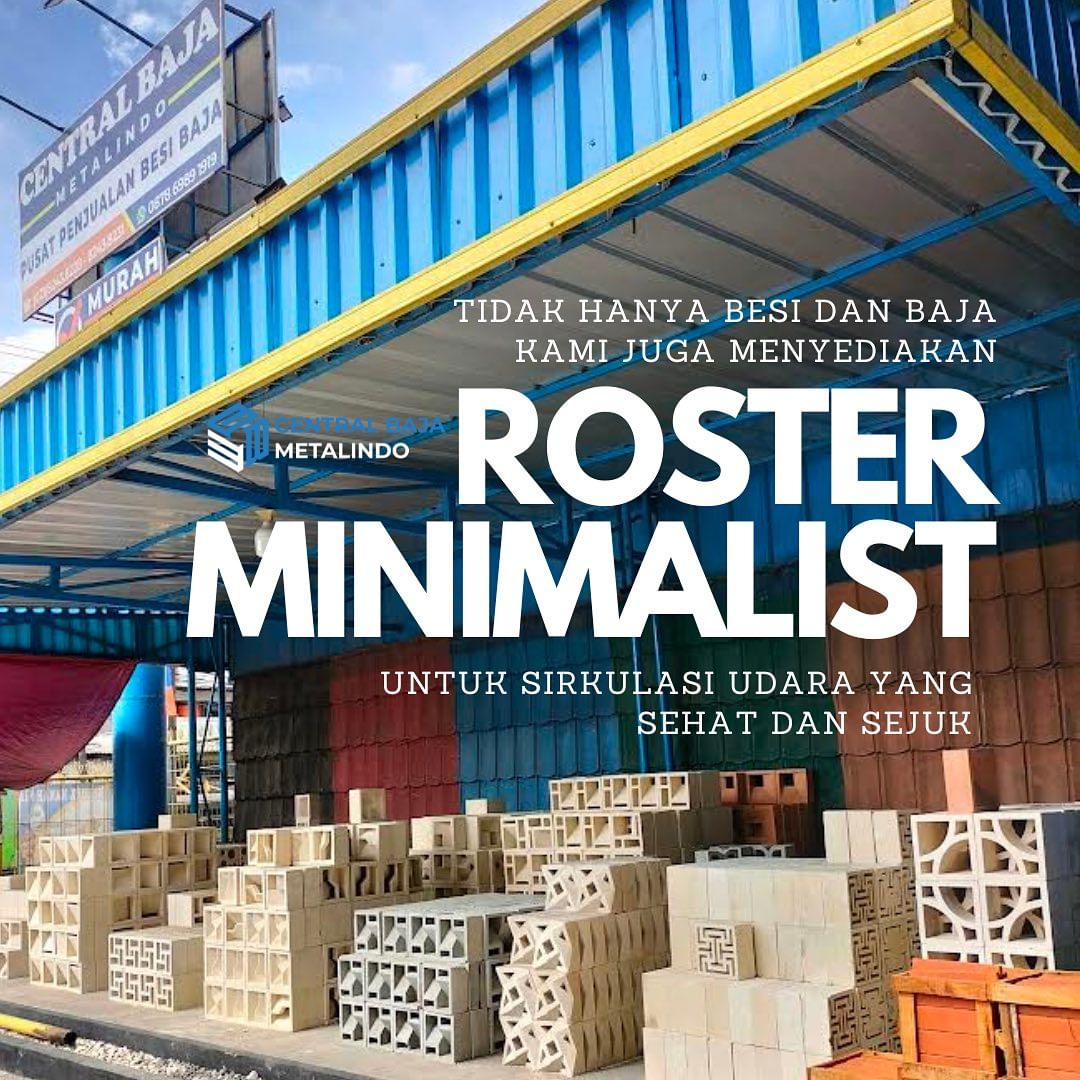 Roster Minimalist - Batu roster Minimalis 10 cm | Lazada Indonesia