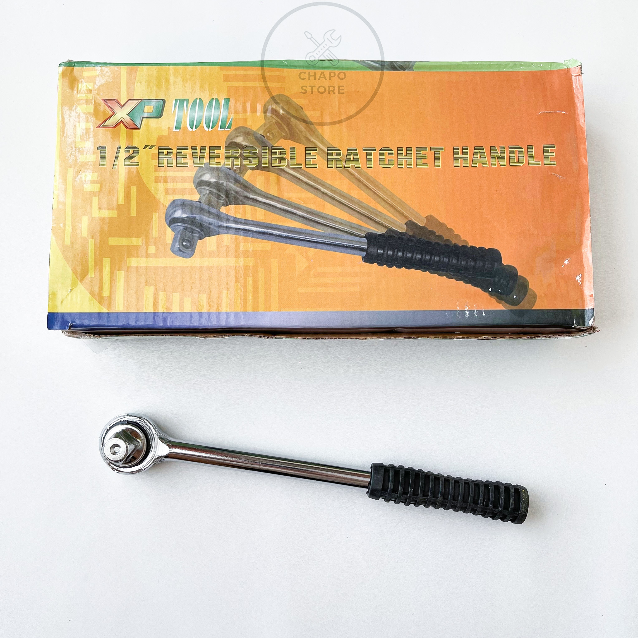 XP TOOL stang sok sock shock socket ratchet krek 1/2" inch reversible ...