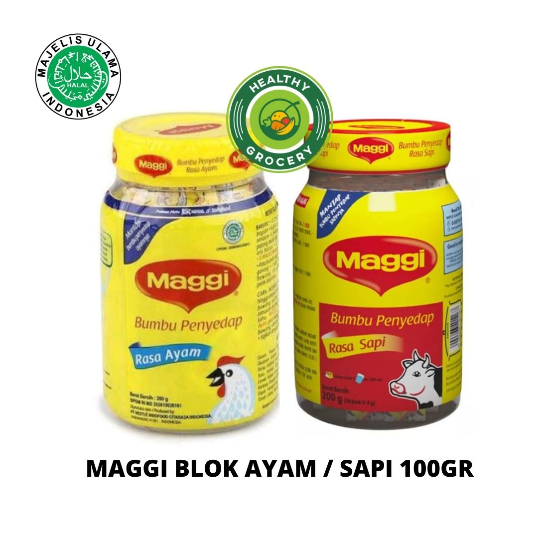 Maggi Bumbu Blok Rasa Sapi / Ayam 100gr | Lazada Indonesia