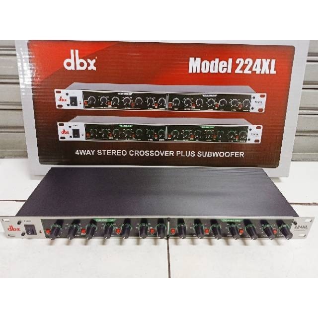 Crossover DBX 224XL + SUBWOOFER GRADE A / DBX 224 XL | Lazada Indonesia