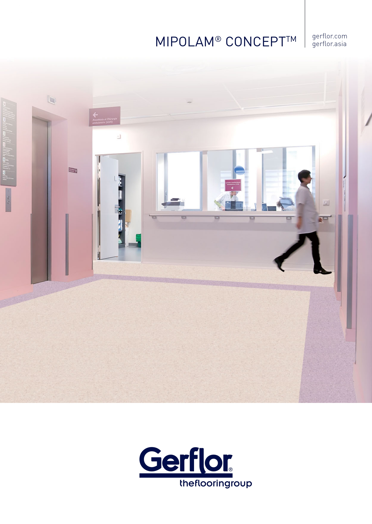 VINYL LANTAI GERFLOR MIPOLAM CONCEPT HOMOGENEOUS /LANTAI VINYL ROLL ...