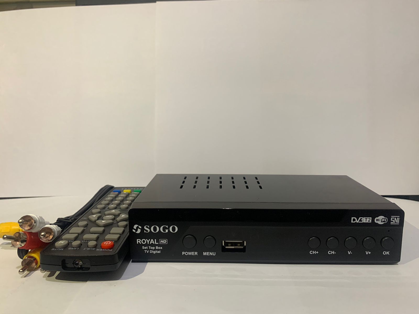 PROMO LIMITED STB SET TOP BOX RECEIVER TV DIGITAL SOGO ROYAL DVB T2 ...