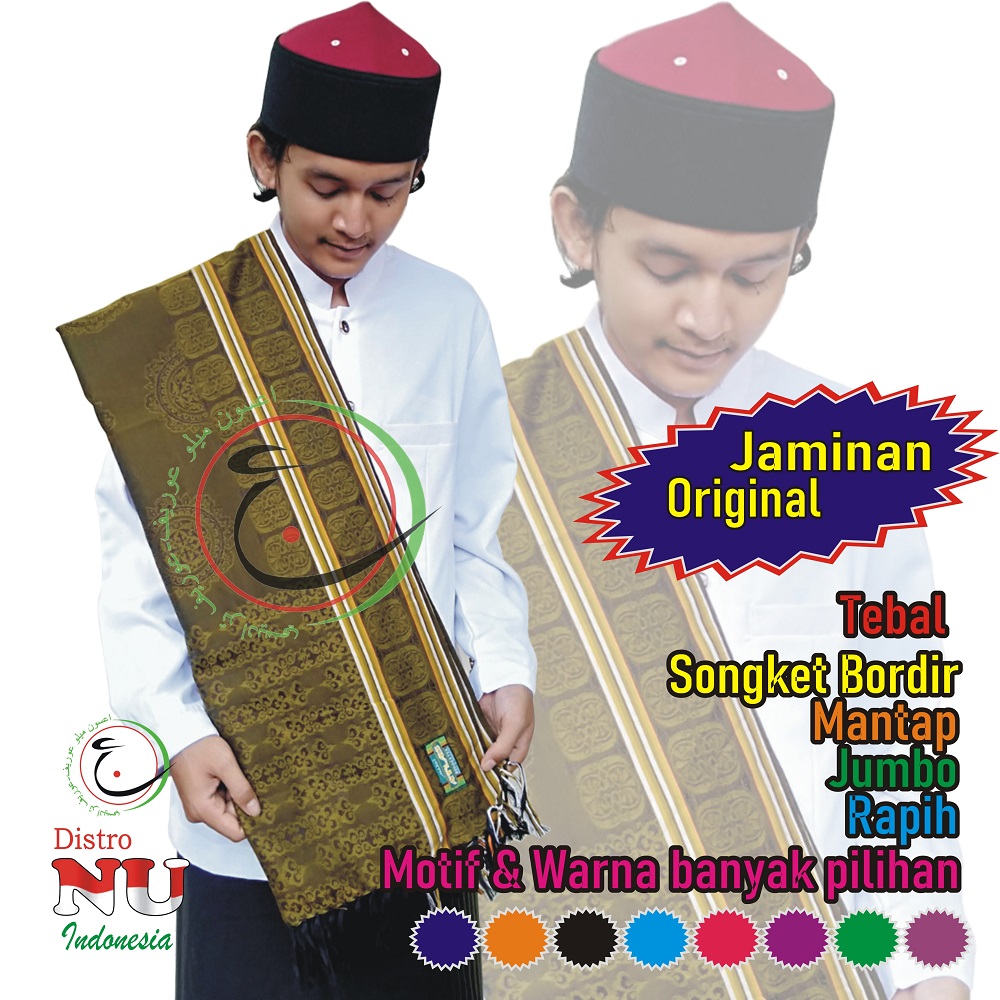 Sorban Atlas Motif Songket Random Dijamin Adem Motif sangat bagus dan ...