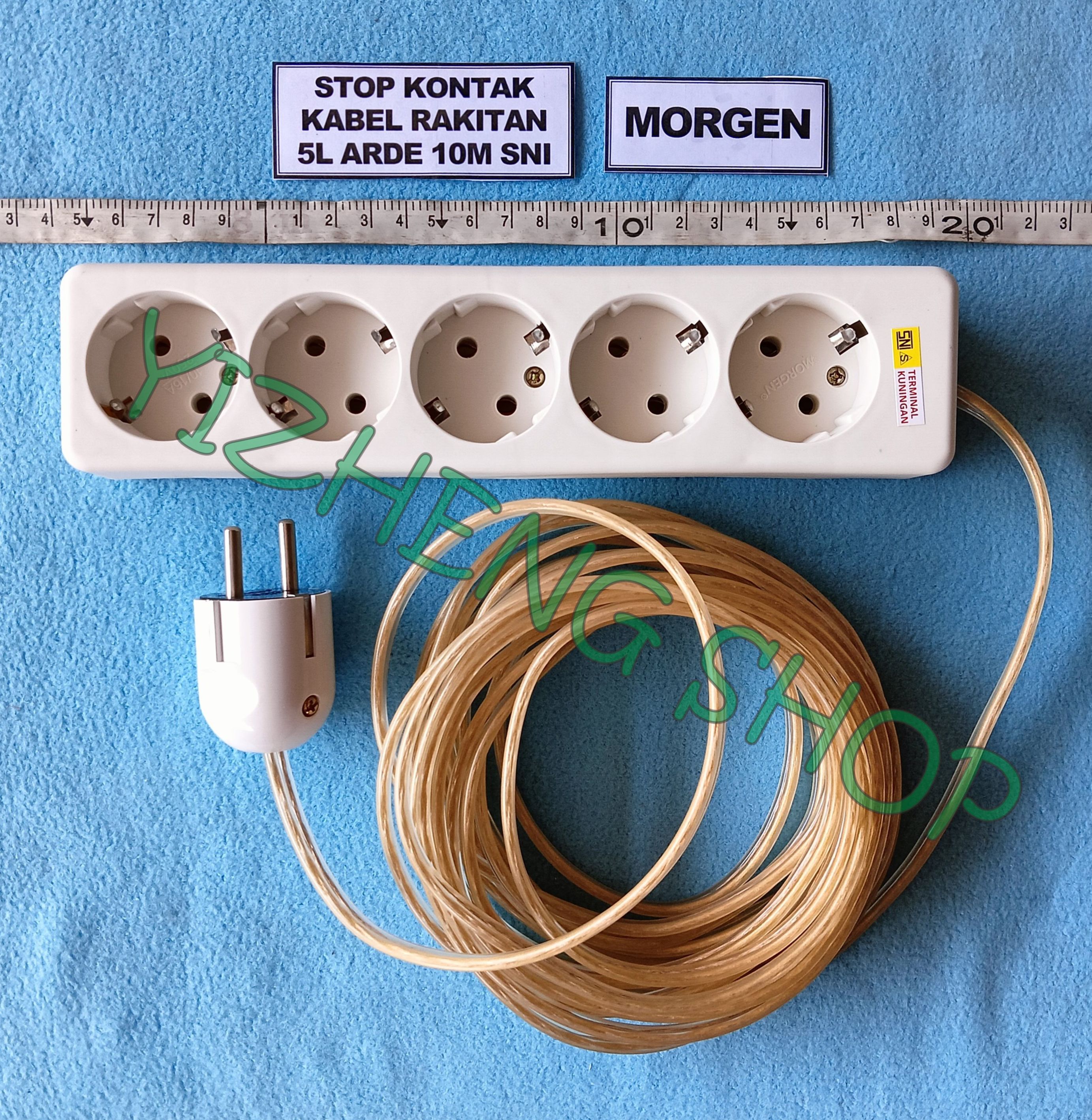 STOP KONTAK KABEL RAKITAN 5L ARDE 10M SNI | Lazada Indonesia