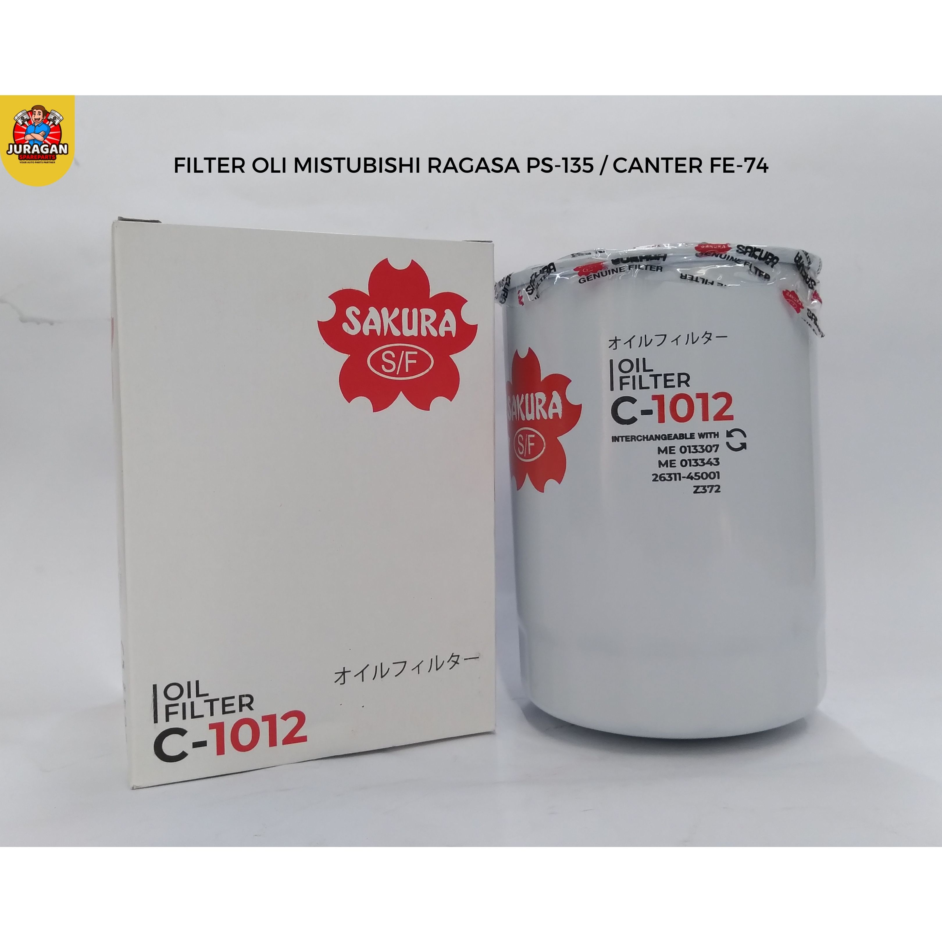 FILTER OLI MITSUBISHI PS135 / MITSUBISHI CANTER - SAKURA C1012 | Lazada Indonesia