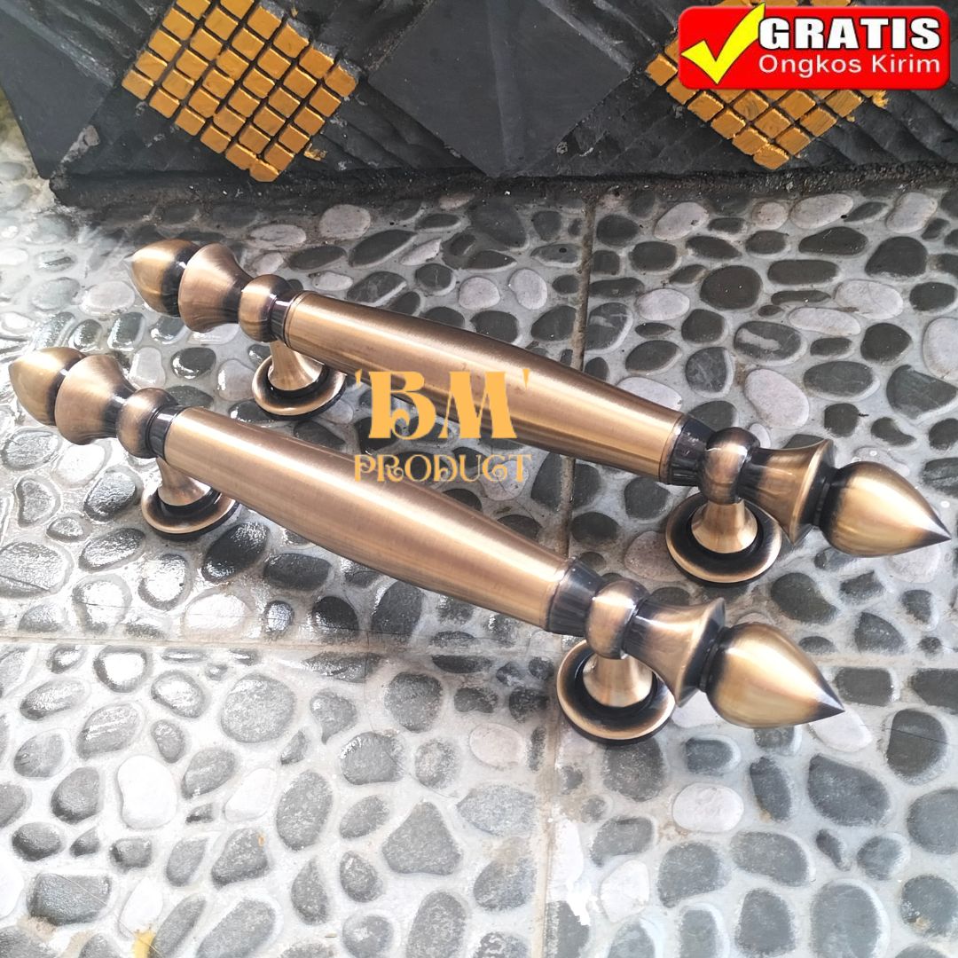 Handle Pintu Rumah Antik Handle Pintu Kuningan Sawo 30cmTarikan Pintu Gagang Pintu Minimalis ...