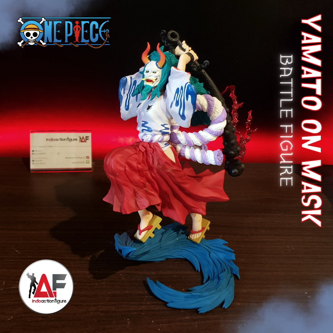 Statue One Piece Kaido's daughter Yamato on mask Girls collection ...