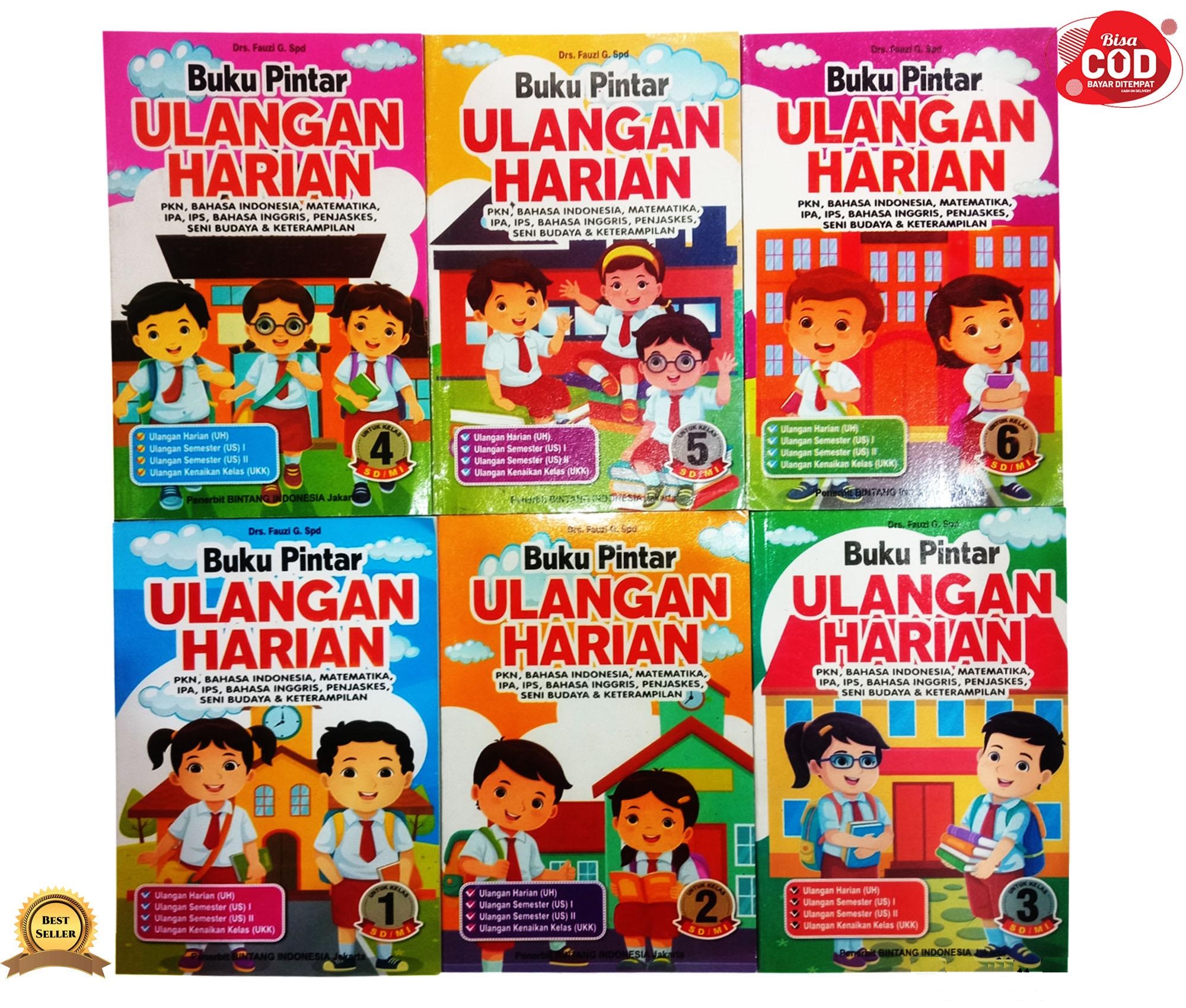 Buku Pintar Ulangan Harian Anak SD Kelas 1-6 Disertai Kunci Jawaban ... Buku Pintar Ulangan Harian Anak SD Kelas 1-6 Disertai Kunci Jawaban ...