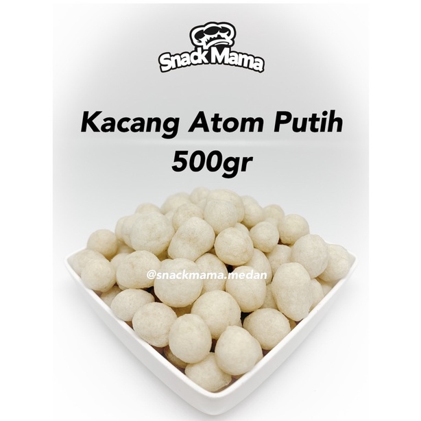 [500GR] KACANG ATOM PUTIH / KACANG ATOM SUKRO | Lazada Indonesia