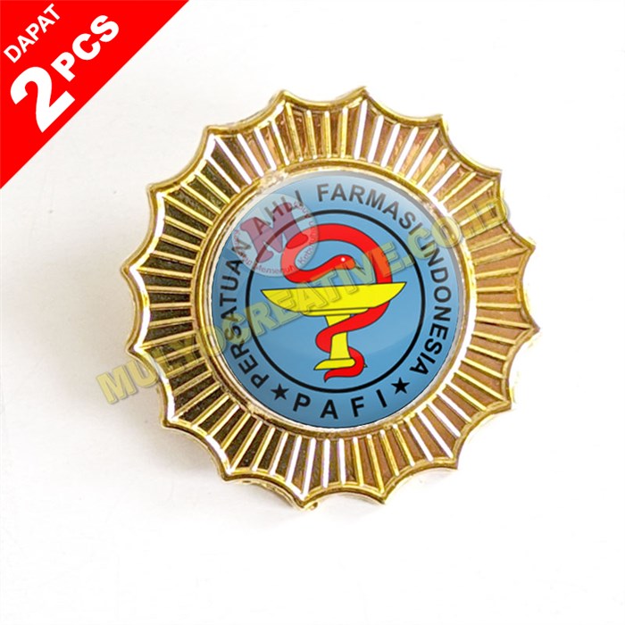 Pin PAFI Pin Bros dan Wing Logo Persatuan Ahli Farmasi Indonesia Pin ...