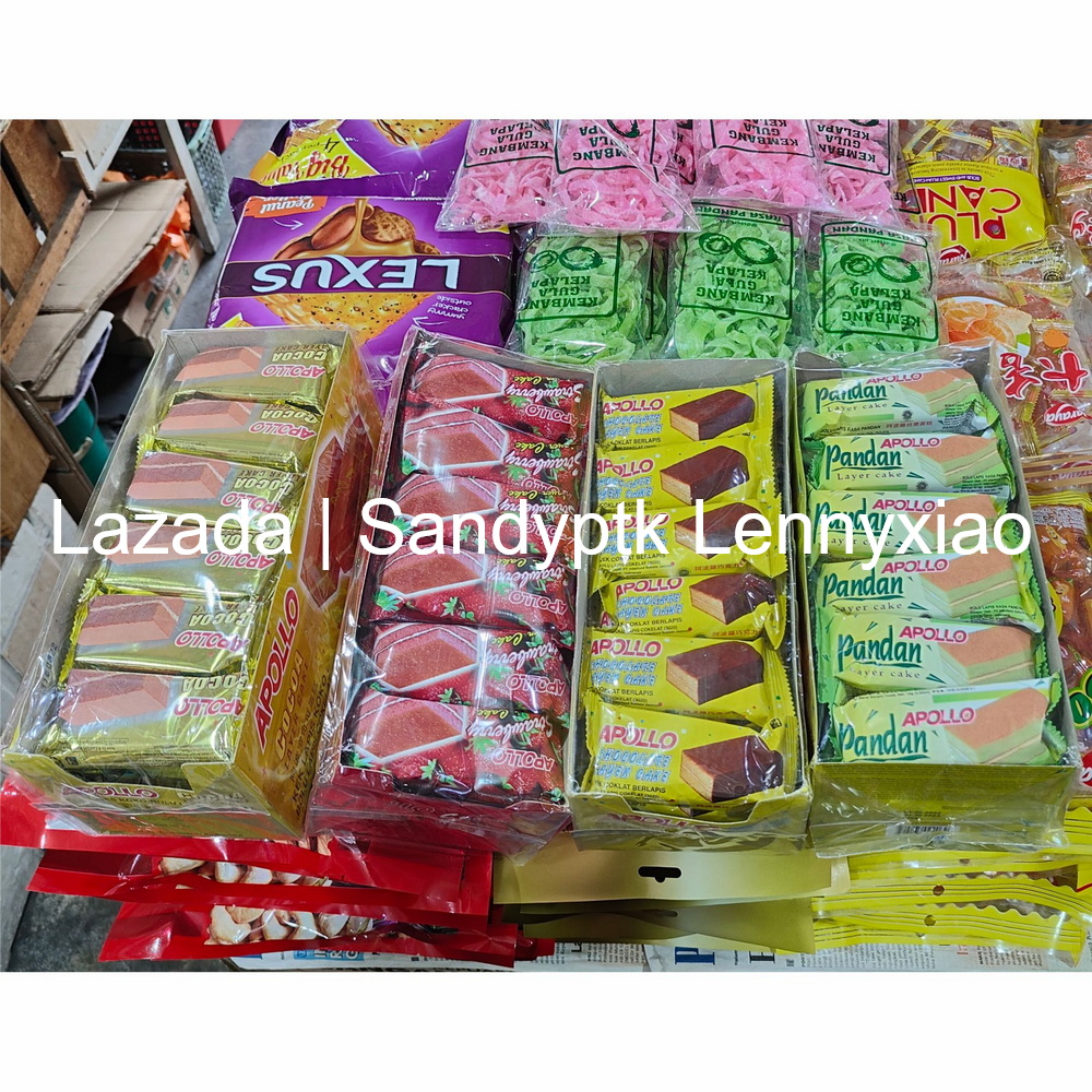 Apollo Layer Cake Kue Bolu Lapis Strawberry Cocoa Stroberi Pandan ...