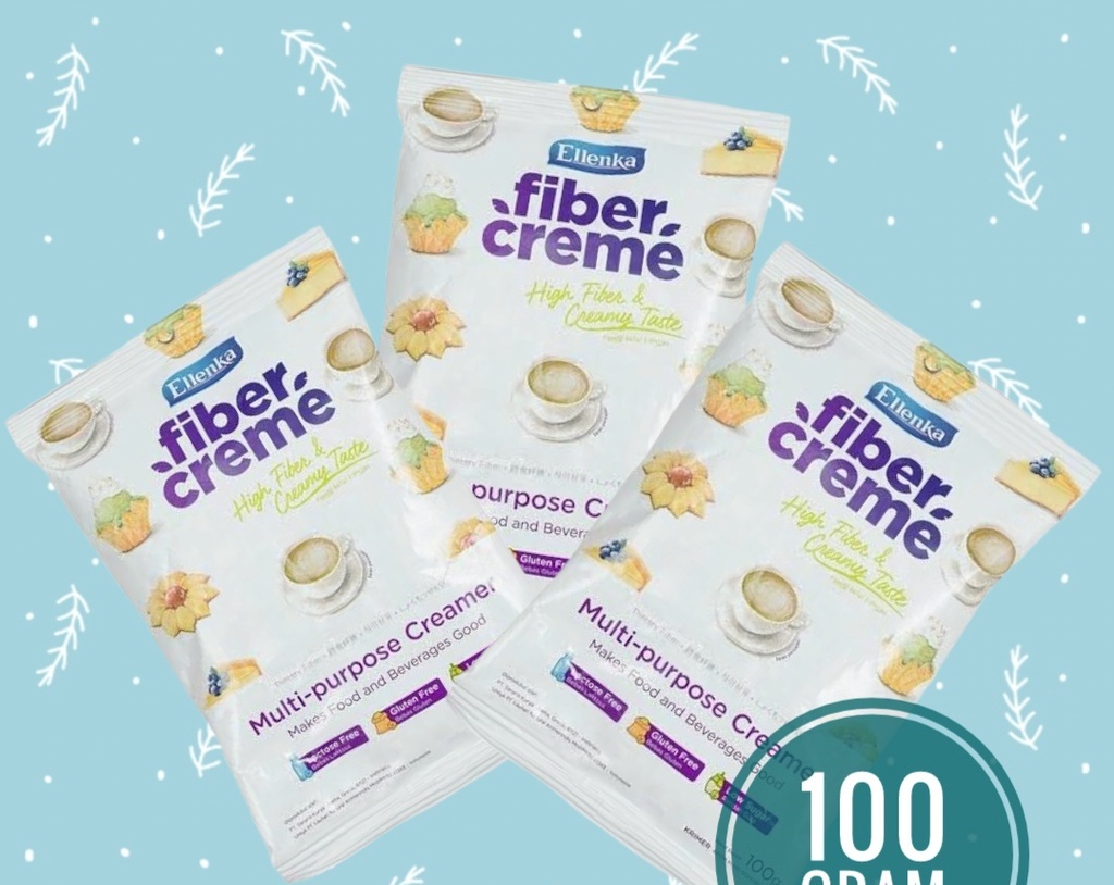 Fiber Creme Ellenka multi prupose creamer 100 g ketofriendly | Lazada ...