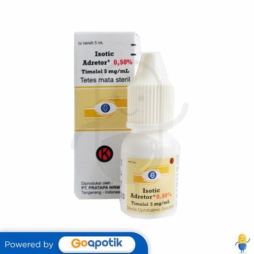 ISOTIC ADRETOR 0.5 % TETES MATA 5 ML | Lazada Indonesia