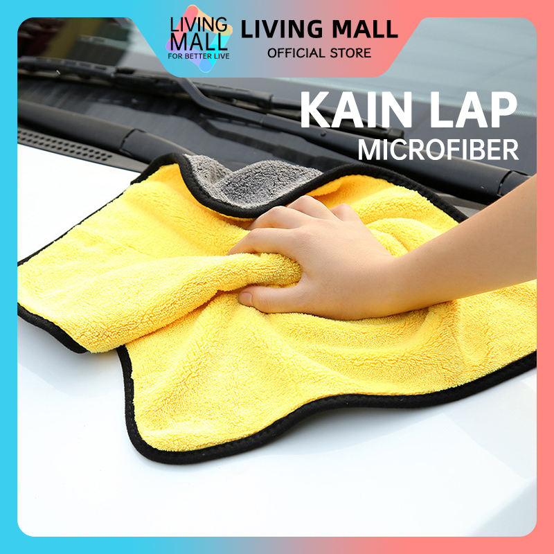 Kain Lap Kuning Serbaguna 30X30 / Kain Lap Motor Dapur / Kain Lap Mobil ...