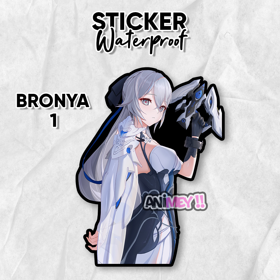Stiker Bronya Honkai Star Rail / Sticker Anime Waterproof | Lazada ...