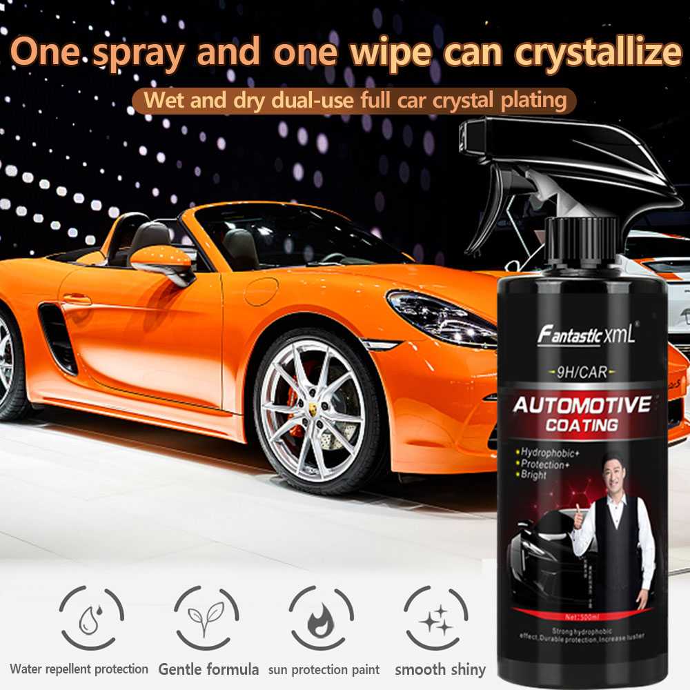 Cairan Pelindung dan Pengkilap mobil Spray Nano Coating Hydrophobic Car ...