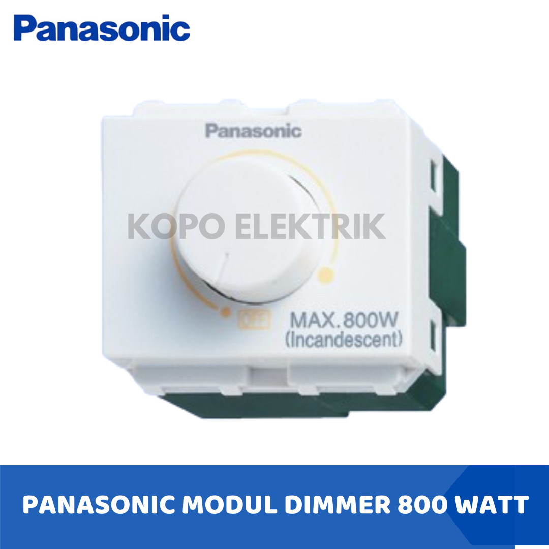 Panasonic Modul Dimmer 800W WEJ 57518 White | Lazada Indonesia