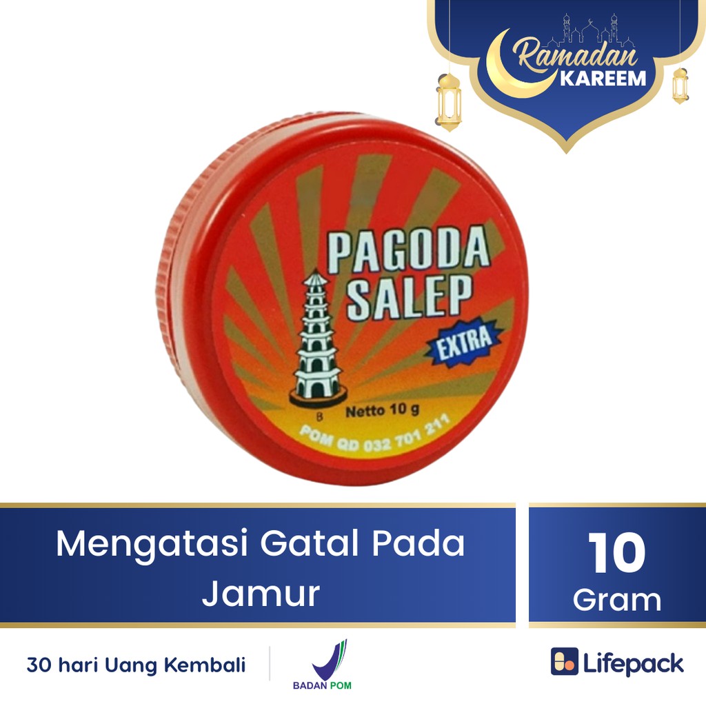 PAGODA SALEP EXTRA 10 G - Obat Gatal / Kutu Air / Panu / Kurap ...