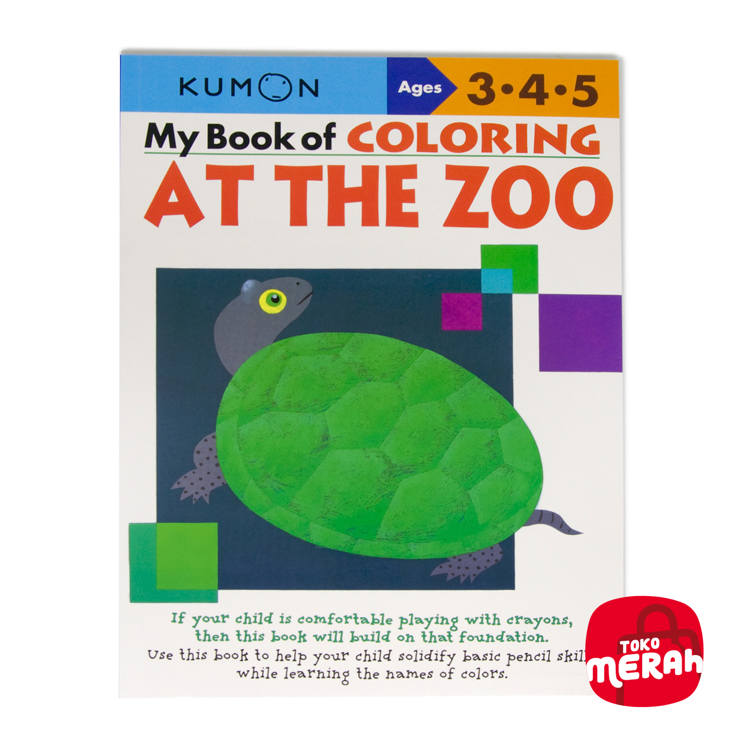 Buku Anak Kumon Mewarnai Coloring At The Zoo Usia 3-5 Th | Lazada Indonesia