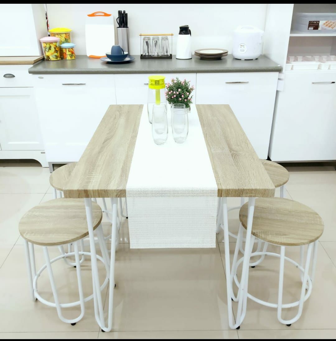 Meja makan informa zara table set 4 kursi baso meja makan minimalis ...