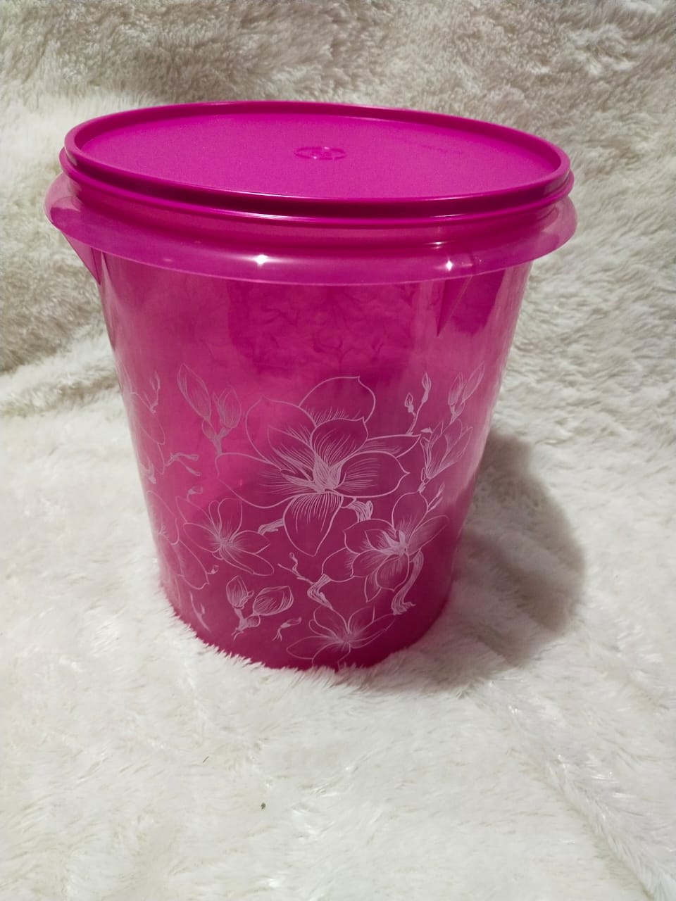 giant canister flower toples besar per 1 pcs tupperware | Lazada Indonesia