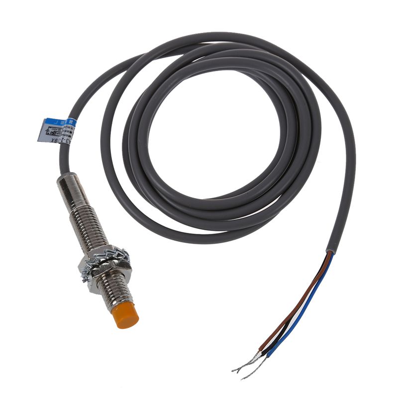 DC6-36V 300mA NPN NO 3-wire 4mm Tubular Inductive Proximity Sensor ...