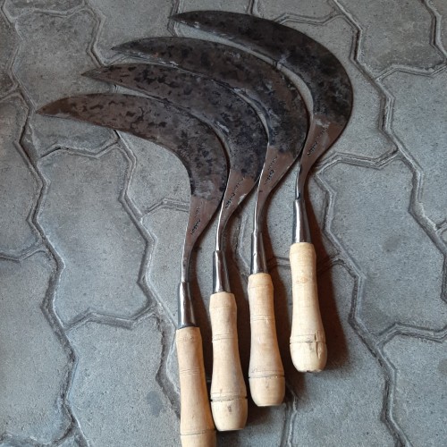 Arit rumpu babat rumput baja asli-Arit kecil-Sabit mini pemotong rumput ...