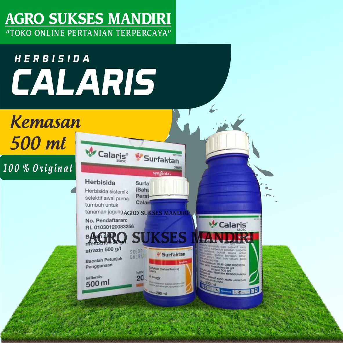 Calaris Herbisida Selektif Untuk Mengendalikan Gulma 500 ml/Herbisida ...