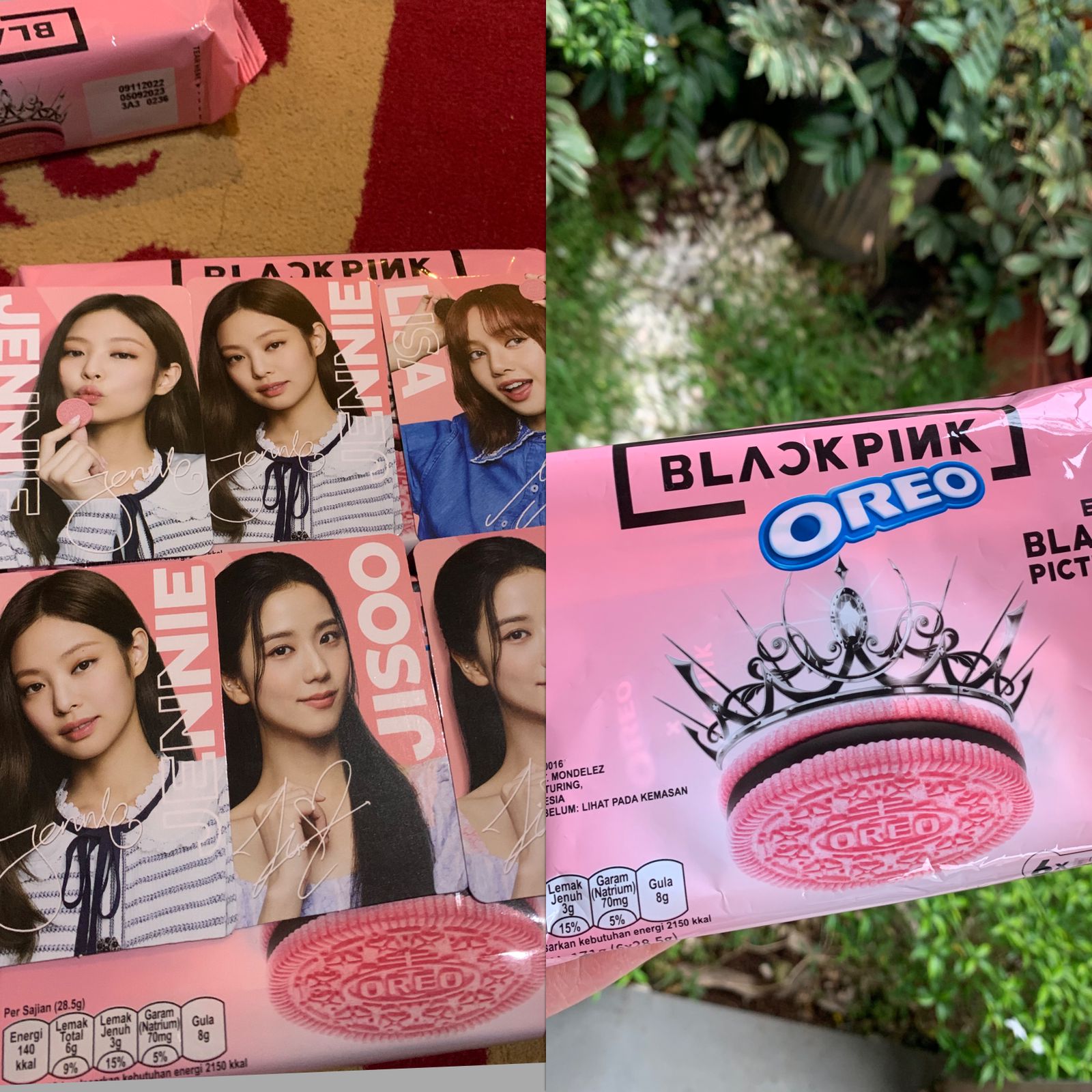 Oreo BLACKPINK Limited Edition FREE Photo Card BLACKPINK - CIARACYRA ...