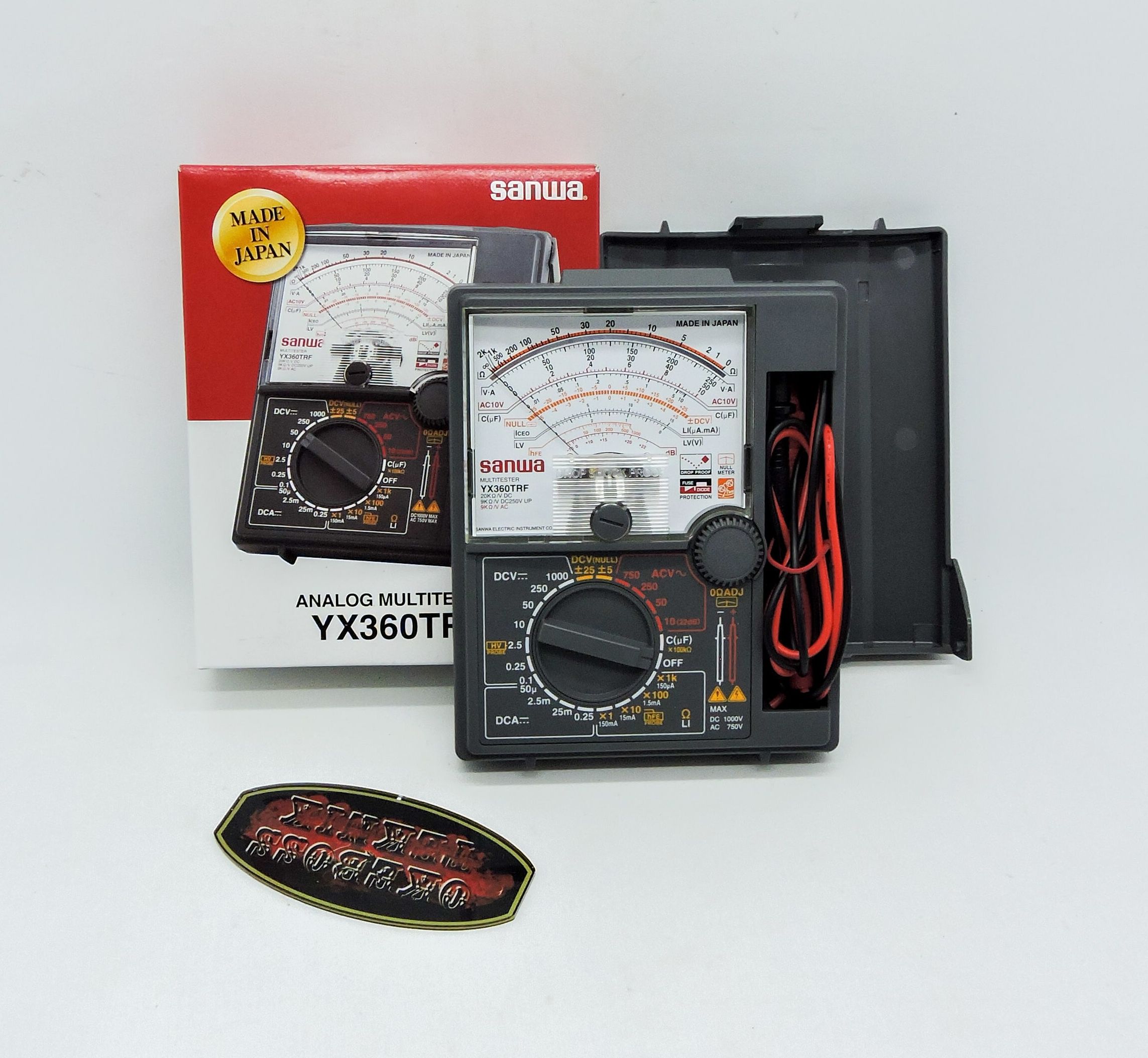 Analog Multitester/ Multitester Manual YX360TRF Sanwa Ori | Lazada ...
