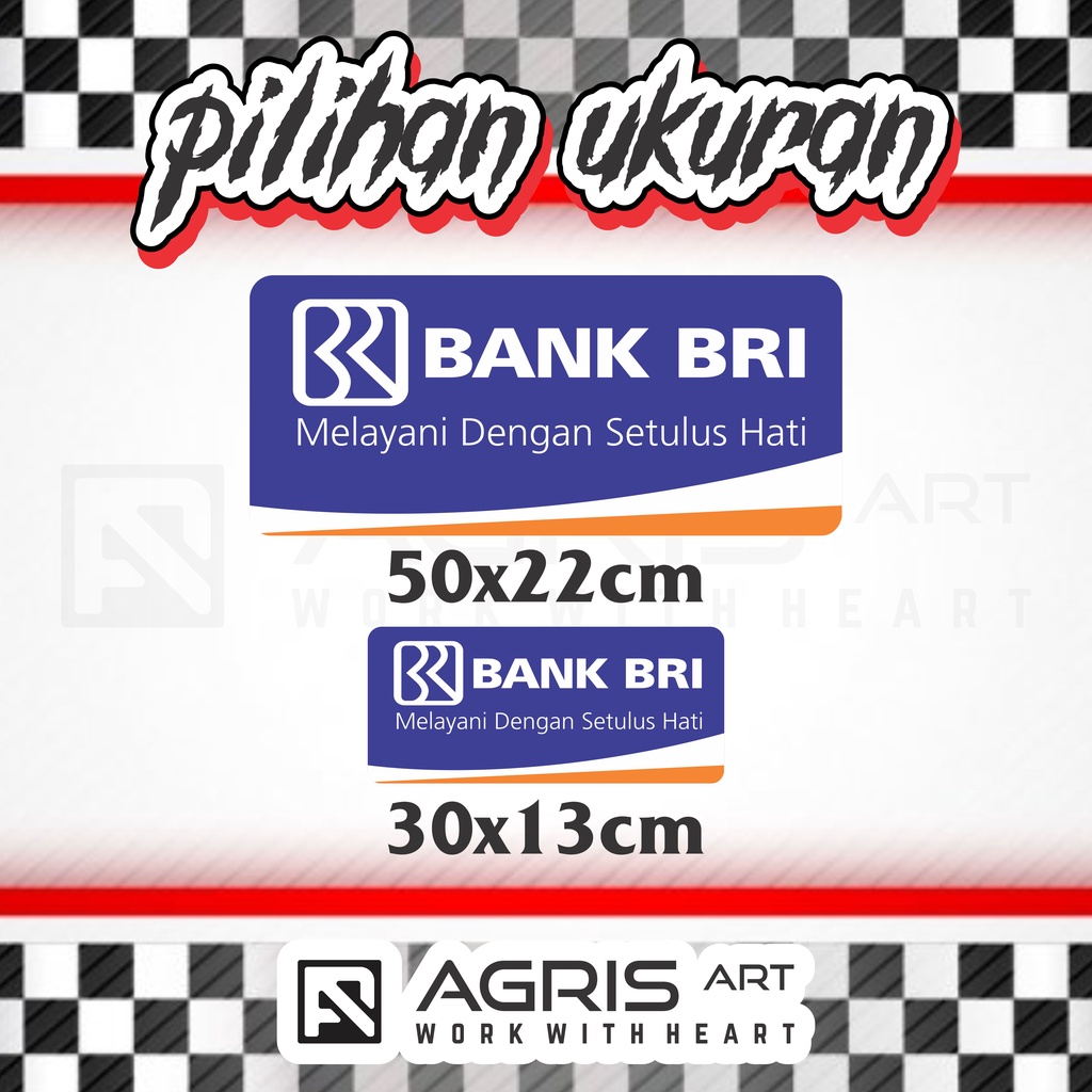 cutting sticker stiker kaca kantor bank mandiri | Lazada Indonesia