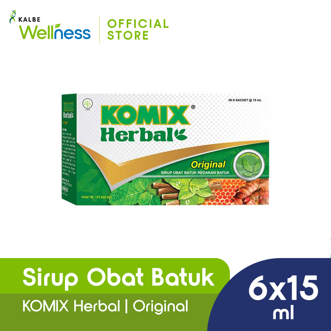 B7 Komix Herbal Original Sachet 6 sachet | Lazada Indonesia