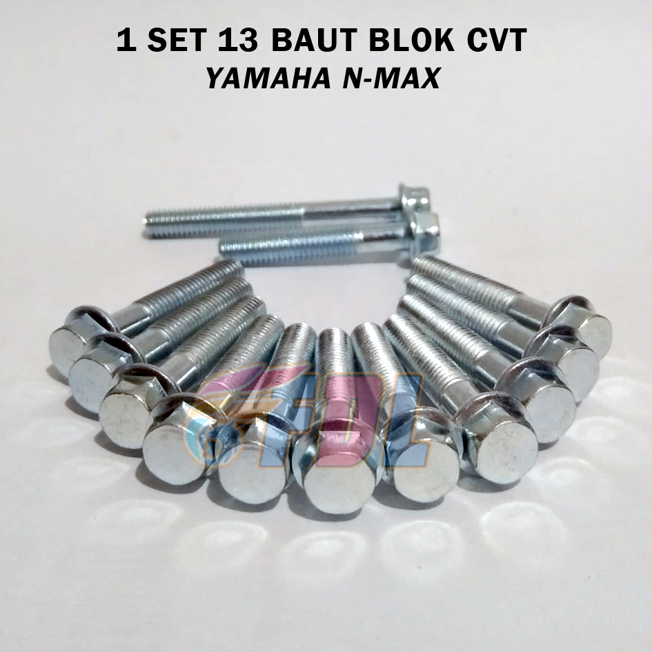 Baut Blok CVT Nmax /1 Set 13 Baut Blok CVT Yamaha NMAX | Lazada Indonesia