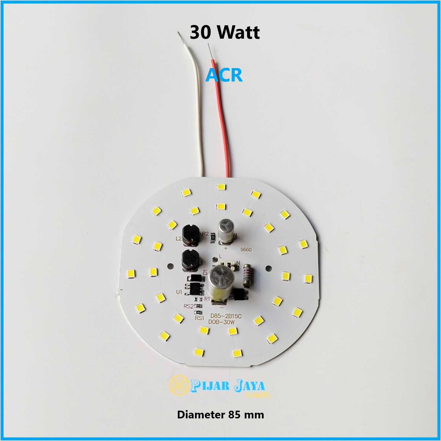 Mesin Lampu LED 30 Watt PCB Led AC ACR 30watt Modul Driver Mata LED 30W ...