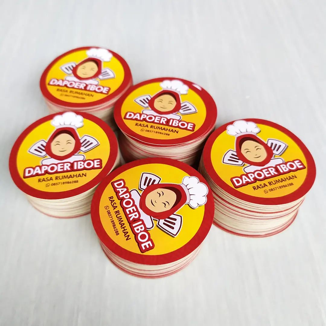 sticker Kromo A3+ SEHARI JADI | cetak sticker label kemasan | label ...