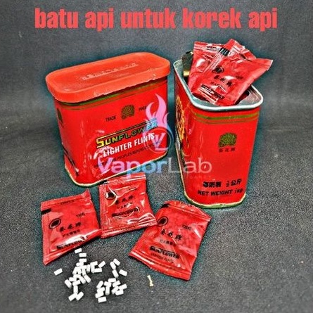 batu korek api model tokai zippo zipo lighter flint isi 100pc sunflower ...