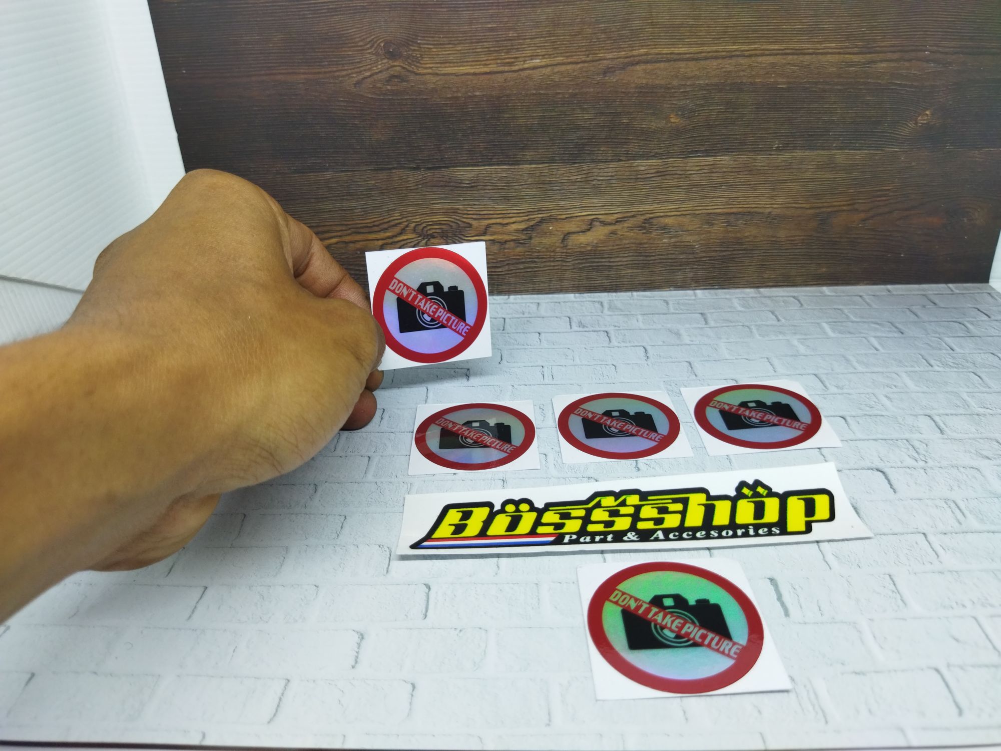 Cutting sticker dilarang Poto - di larang di injak - GlossyCutting ...