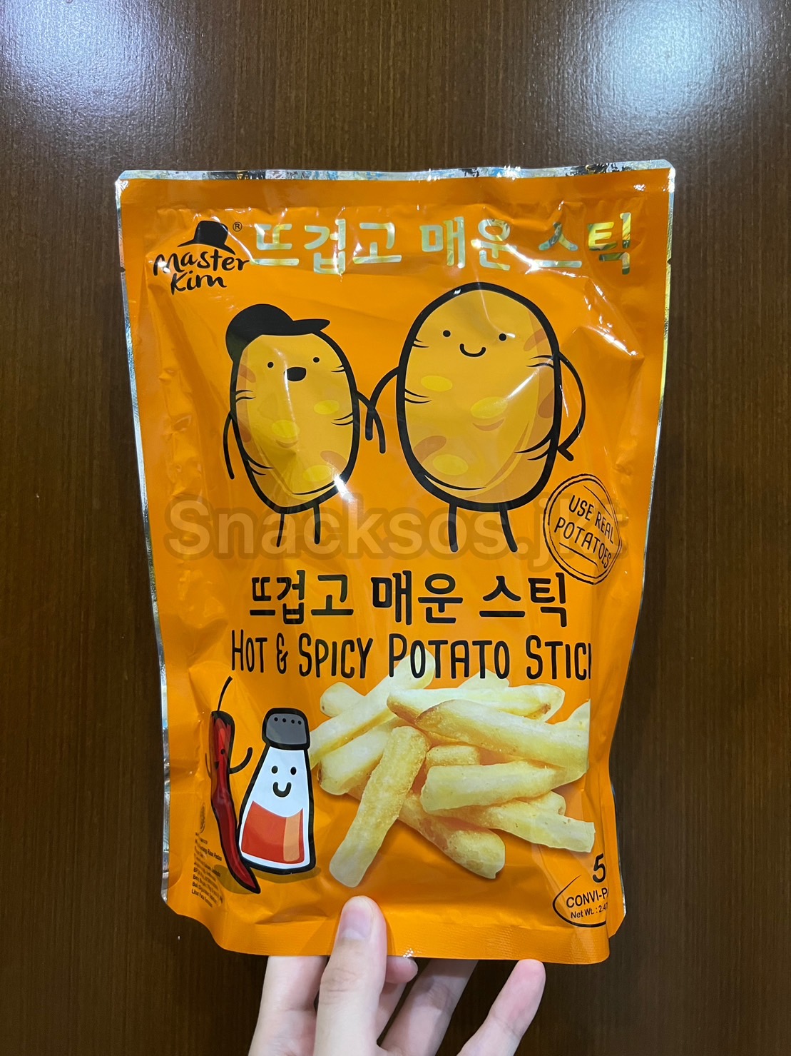 MASTER KIM POTATO SNACK SALTED POTATO STICK / HOT & SPICY / HONEY ...