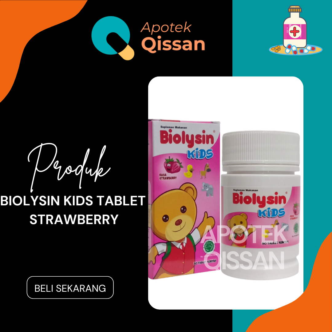 BIOLYSIN KIDS (multivitamin untuk memelihara kesehatan anak-anak dengan ...