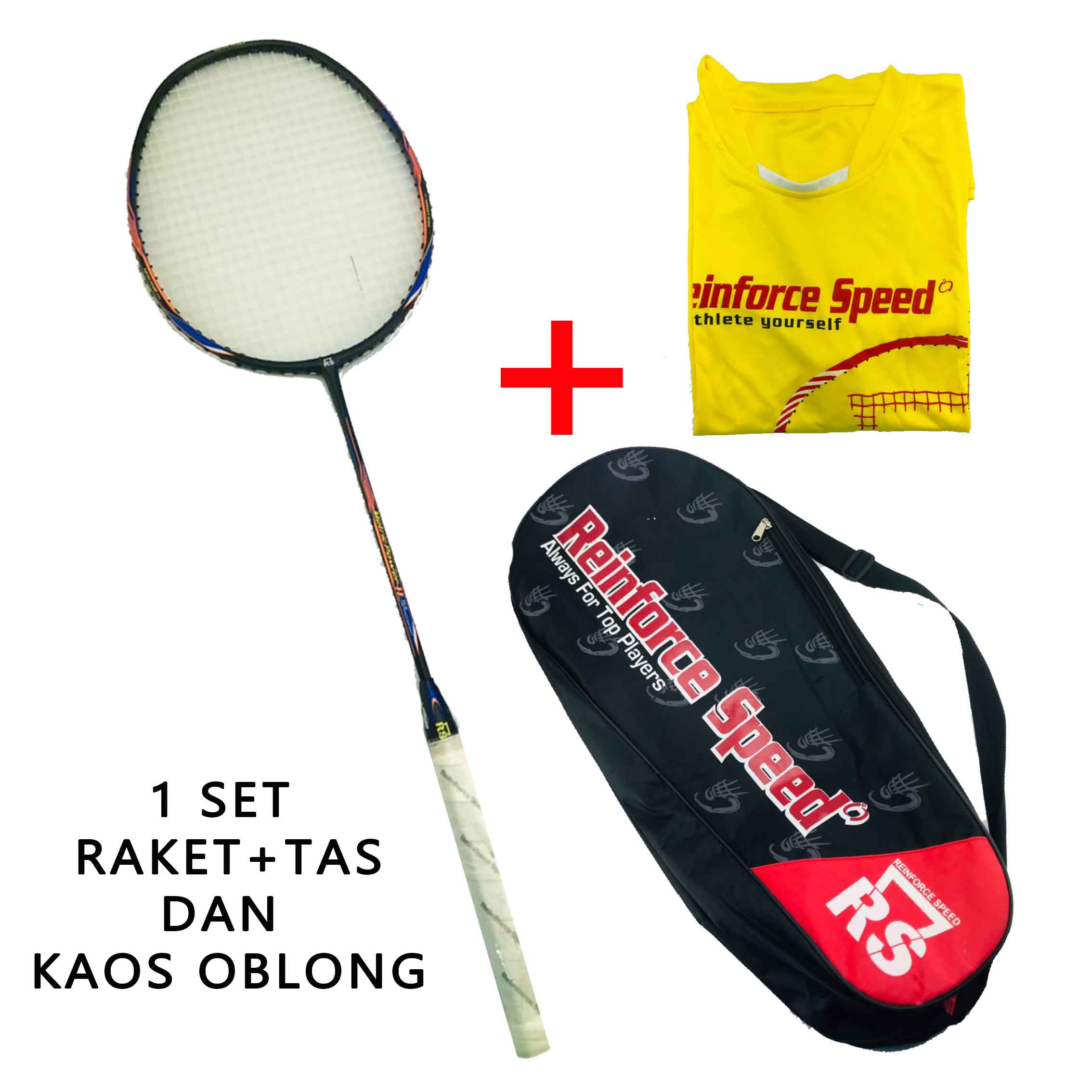 Set Raket / Badminton Reinforce Speed / Raket Bulu Tangkis | Lazada ...