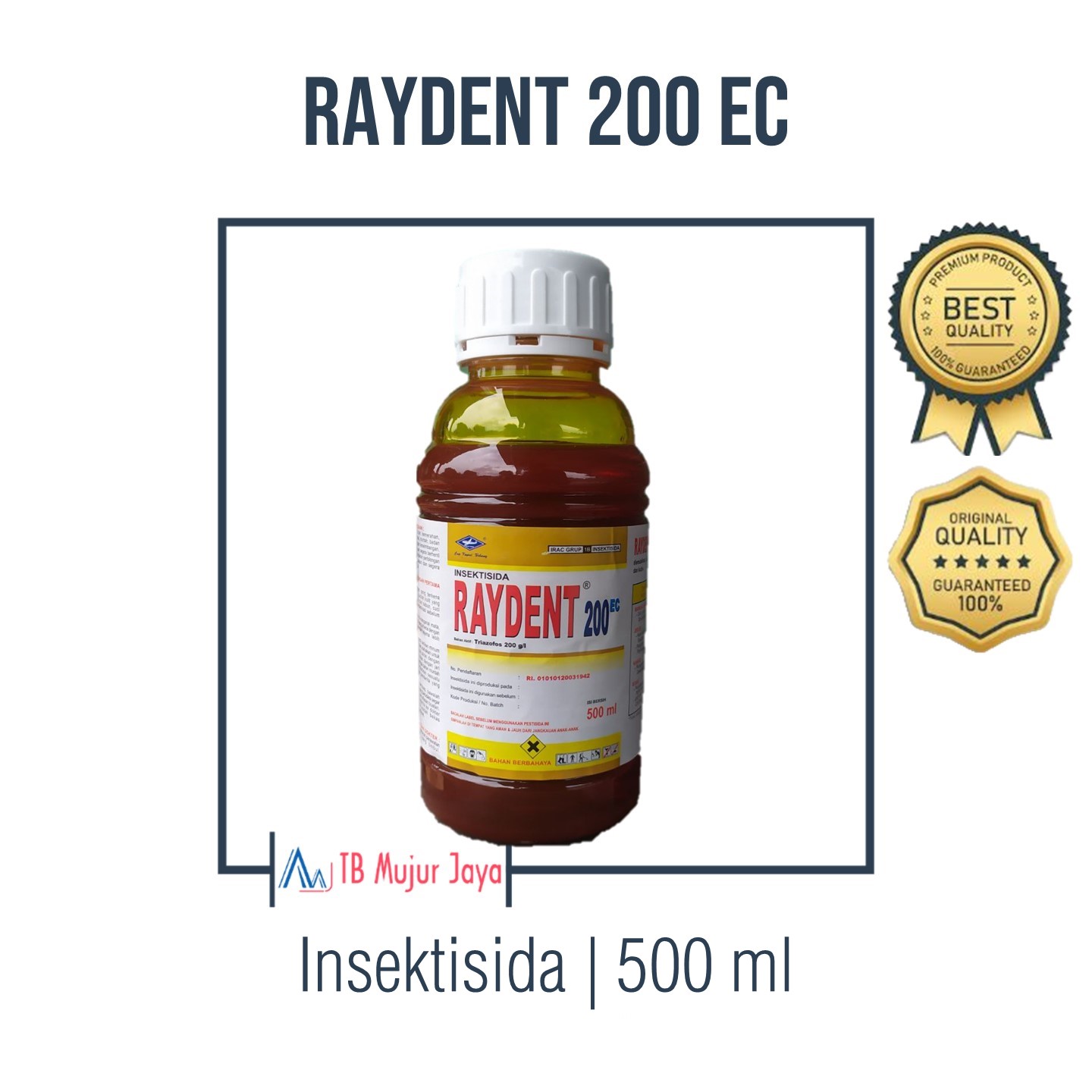 Insektisida RAYDENT 200 EC Cap Kapal Terbang 500 ml | Lazada Indonesia