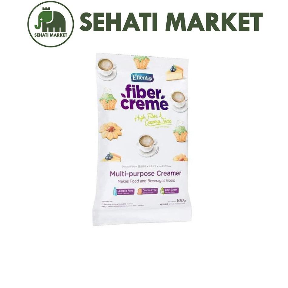 ELLENKA FIBER CREME MULTI PURPOSE CREAMER 100g | Lazada Indonesia