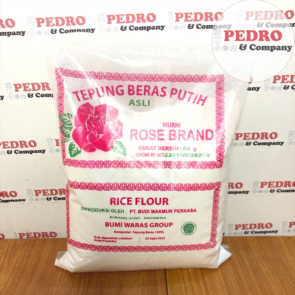 Rose brand tepung beras / rice flour 500 gram - asli | Lazada Indonesia