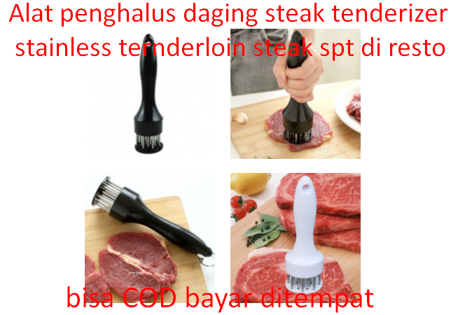 Alat penghalus daging steak tenderizer stainless ternderloin steak spt ...