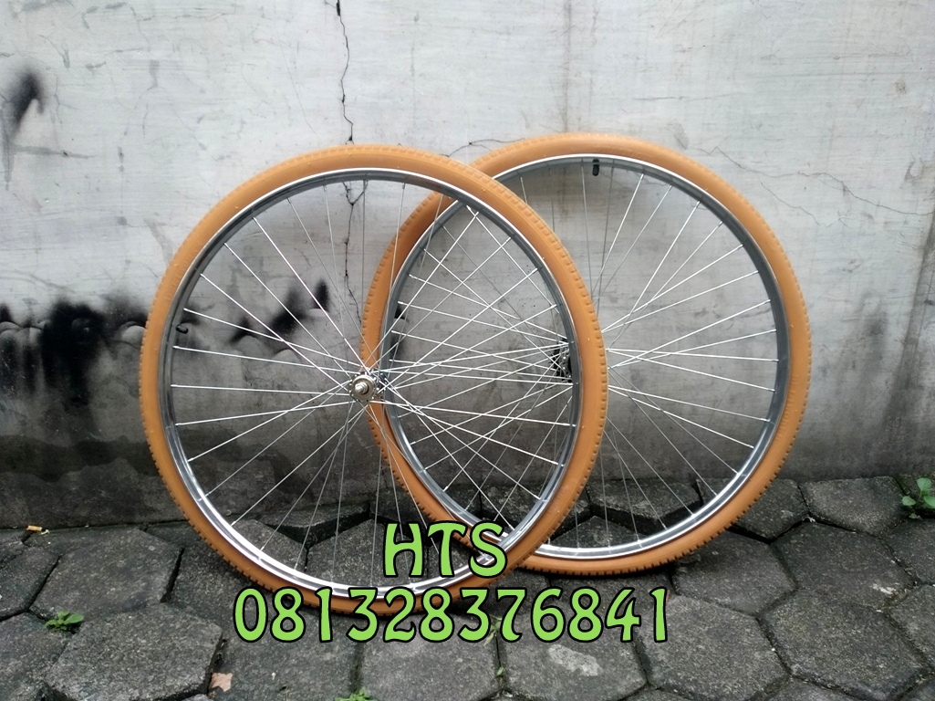 velg onthel lengkap tinggal pasang - rims sepeda onthel set terpasang ...