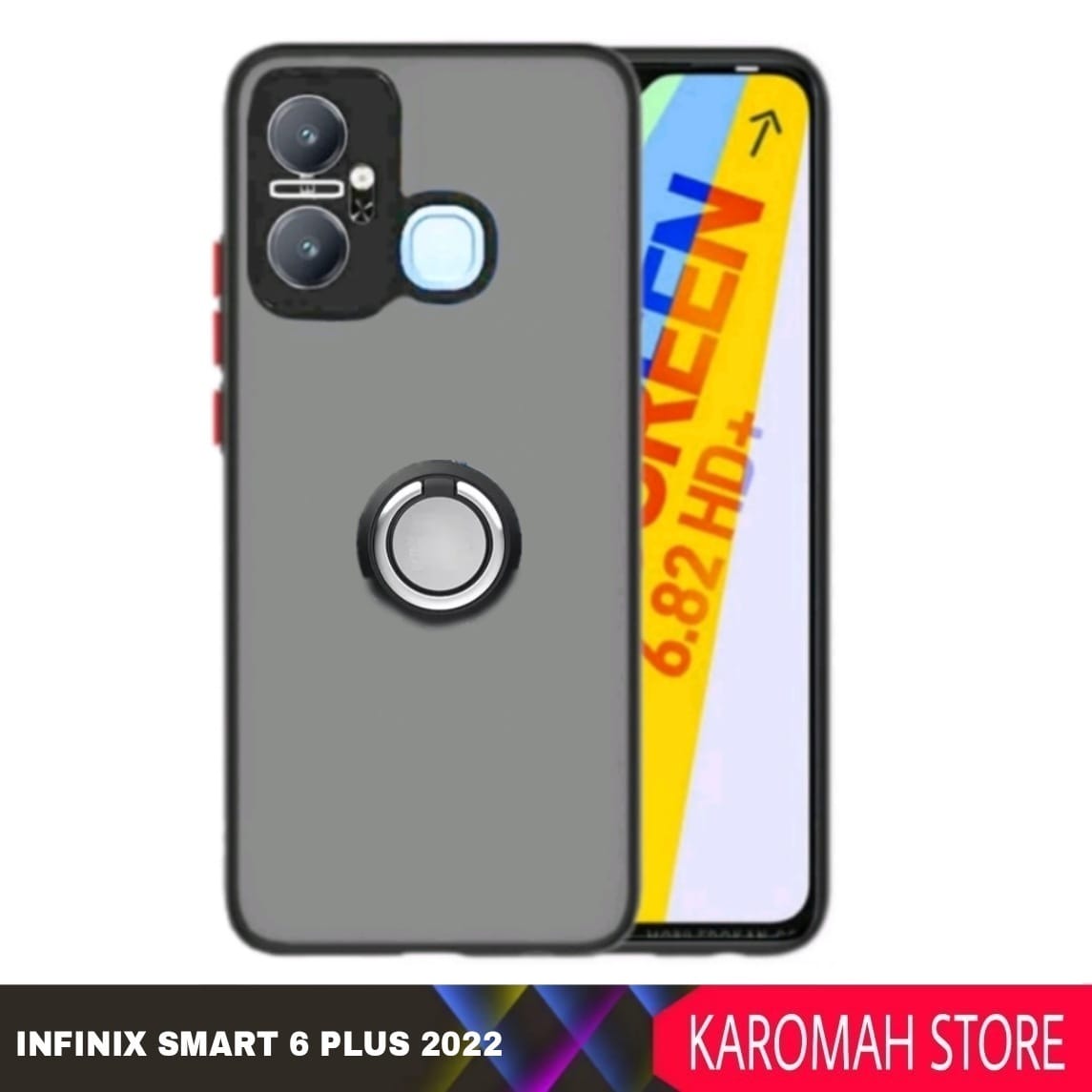 CASE INFINIX SMART 6 PLUS 2022 Softcase Aero RINKG My Choice Bumper ...