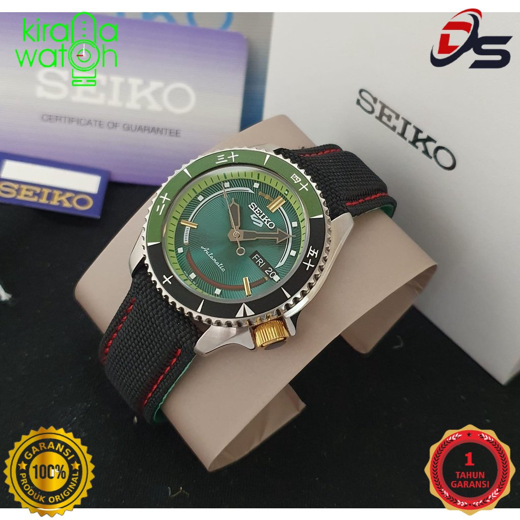 Jam Tangan seri One Piece Zoro seiko 5 Sport automatic SRPF57K1 130123 ...