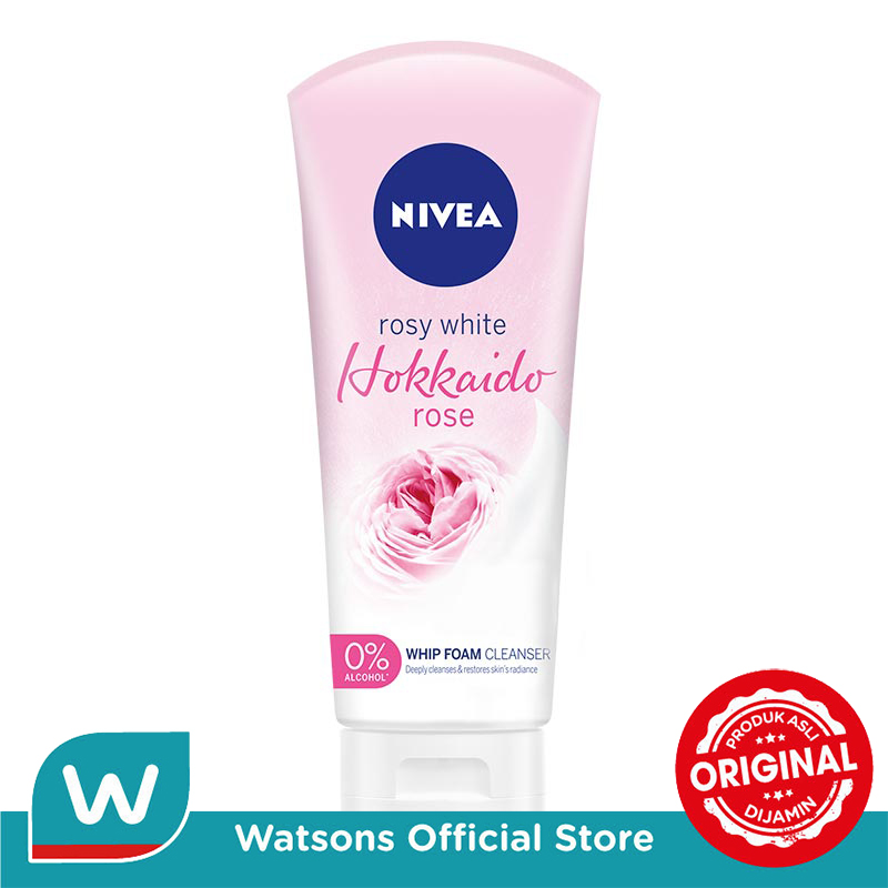 Nivea Hokkaido Rose Whip Facial Foam 100ml | Lazada Indonesia